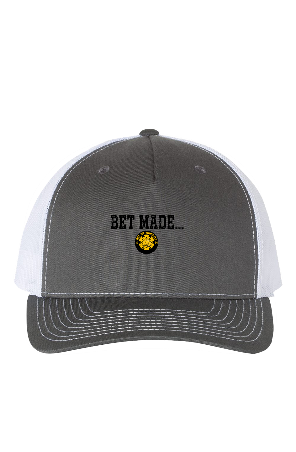 Bet Made Trucker Cap – Screen Print Edition – Bet On Yourself Podcast